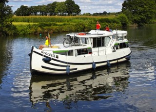 Self-drive boat rentals and barge charter cruises on canals, rivers ...